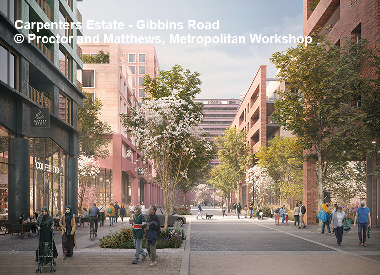 Plans submitted for major Stratford estate regeneration Co-designed ...